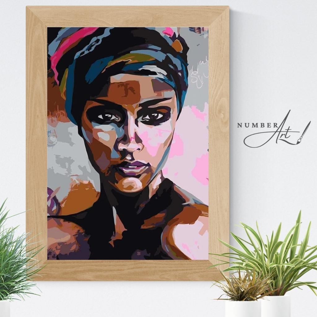Beautiful Woman Paint By Numbers - Number Art